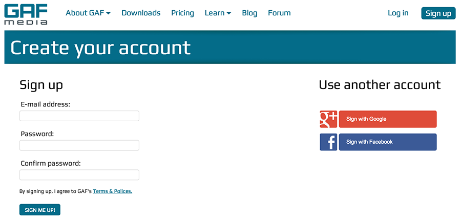 Registration and Login